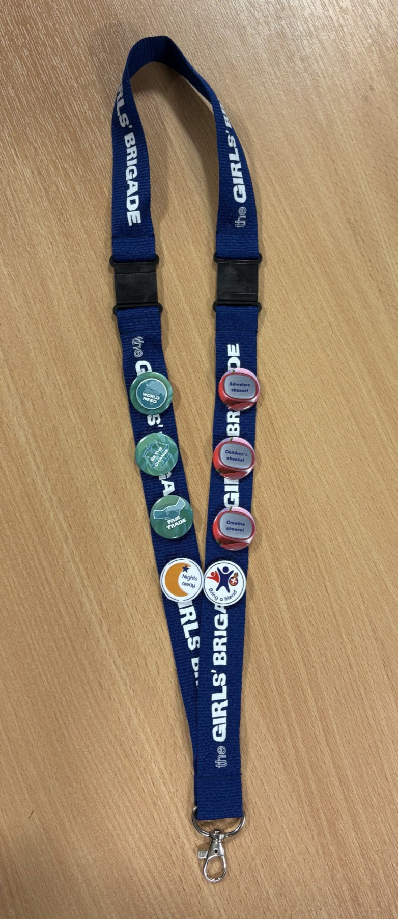BADGE LANYARD – Girls' Brigade Trading